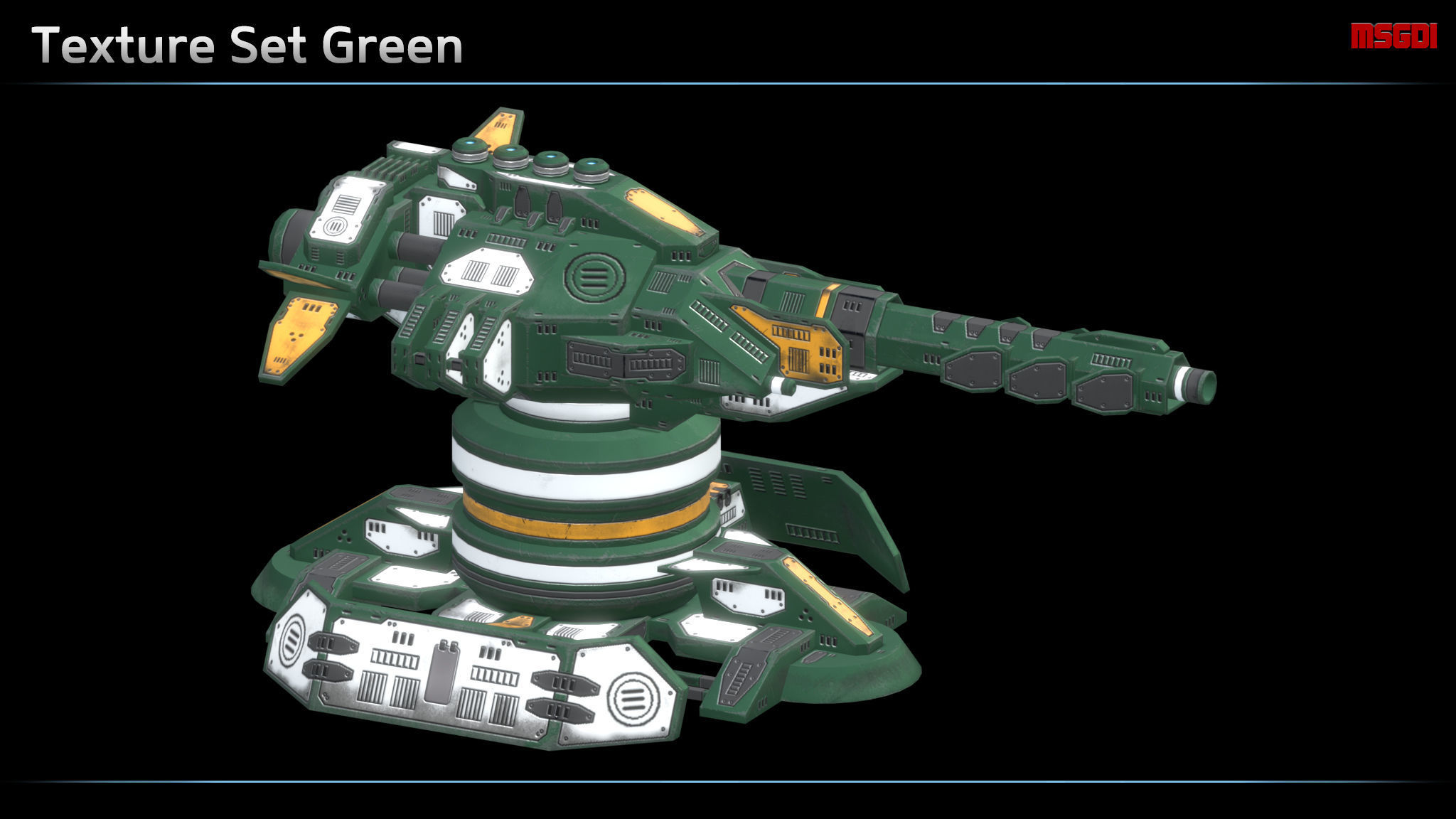 3D model Plasma Turret VR / AR / low-poly | CGTrader
