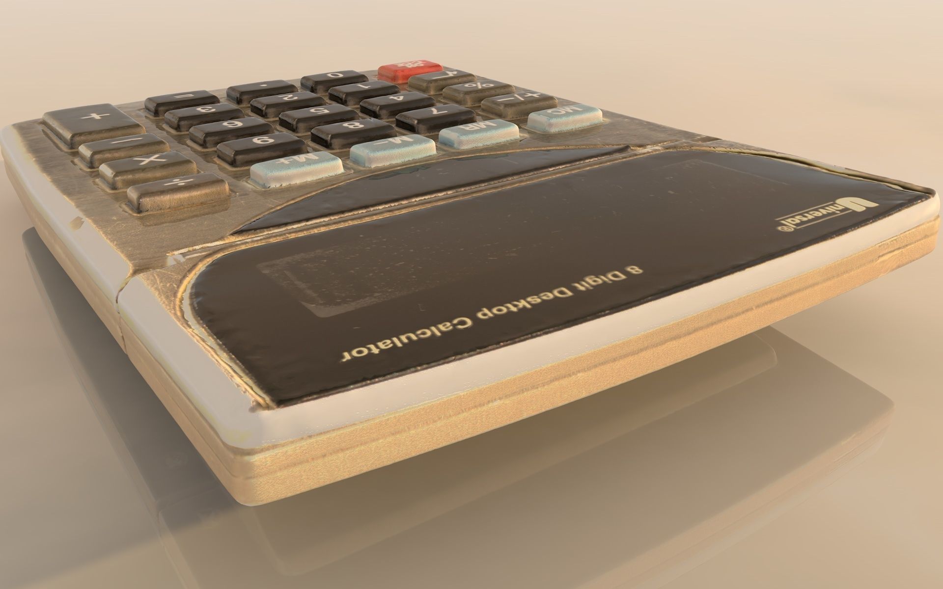 Realistic Calculator 3D model | CGTrader