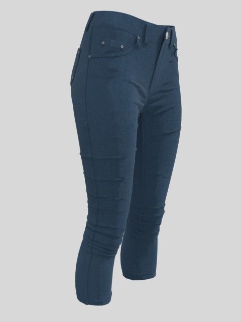 Marvelous Designer Clothes - Female Jean 3D model | CGTrader