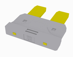 3D model Electric Fuse Box 01 VR / AR / low-poly MAX OBJ 3DS FBX DXF ...