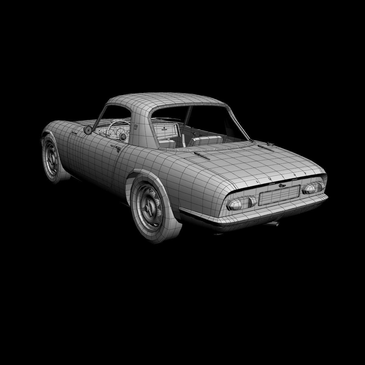Lotus Elan S3 Coupe 3D model | CGTrader