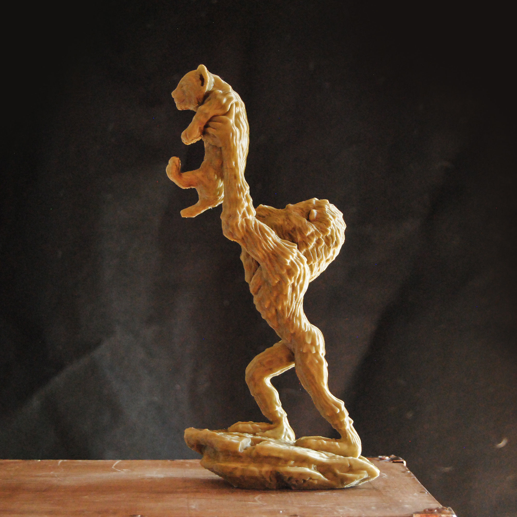 SIMBA AND RAFIKI - THE LION KING 3D model 3D printable | CGTrader