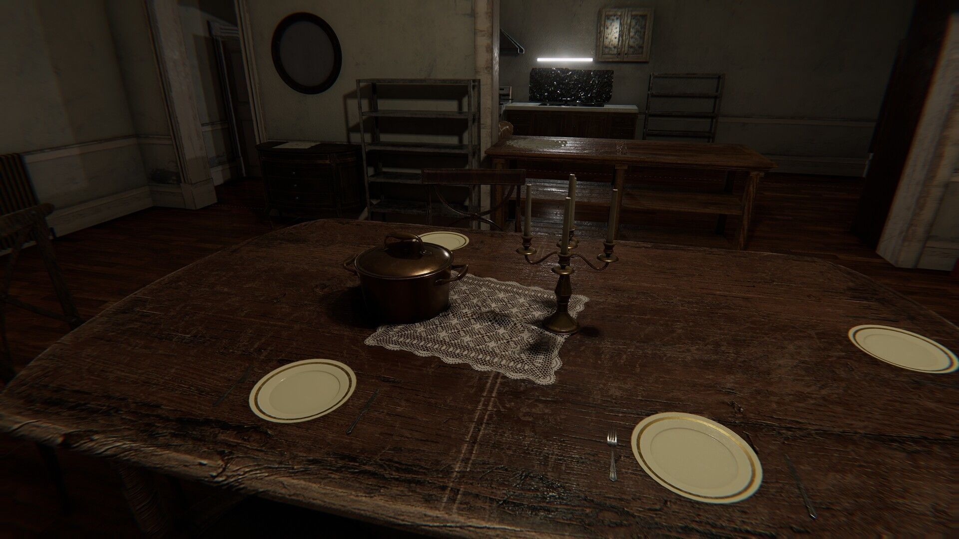 3D model HQ Modular RE Mansion VR / AR / low-poly | CGTrader