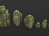 3D model Rock Formation Pack 4 VR / AR / low-poly | CGTrader