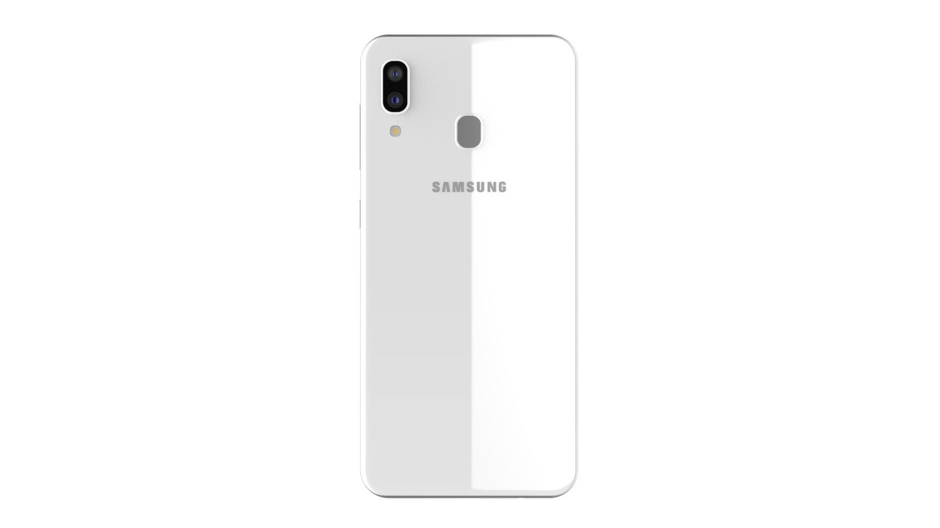 Samsung Galaxy A30 White 3D model | CGTrader