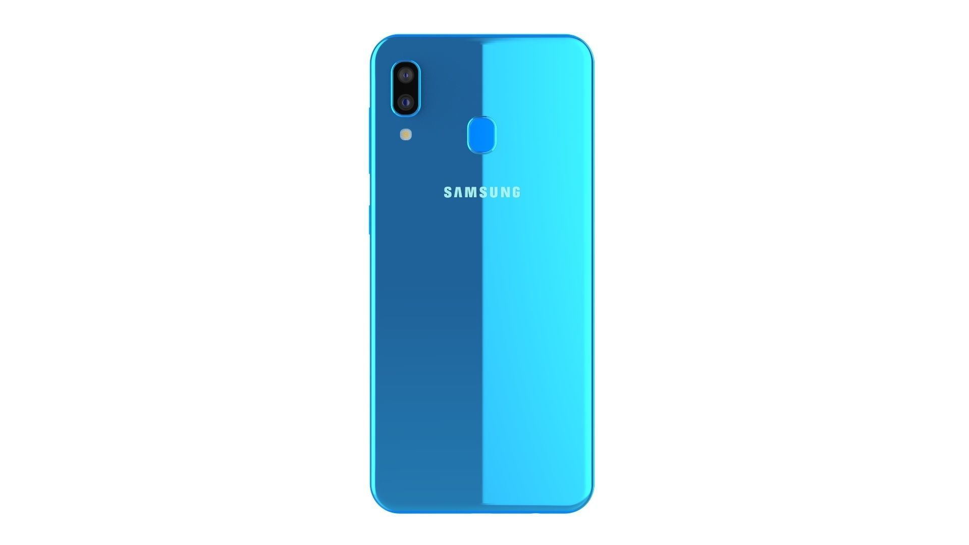 Samsung Galaxy A30 Blue 3D model | CGTrader