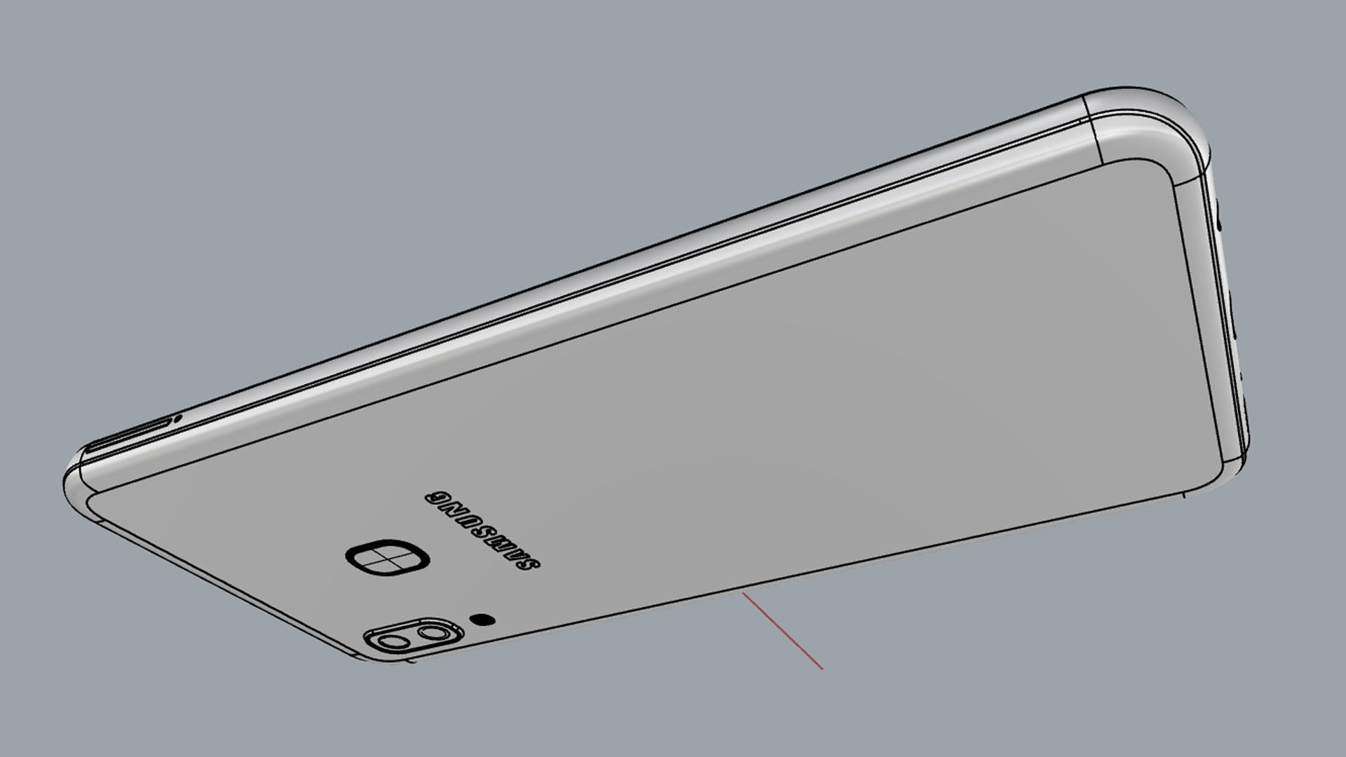 Samsung Galaxy A30 Black 3D model | CGTrader
