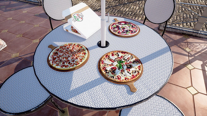 Pizza Italiana free 3D model | CGTrader