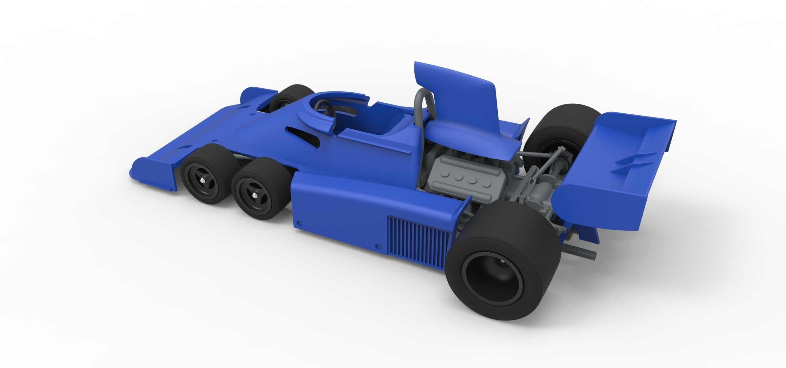 Diecast model Tyrrell P34 Formula 1 Scale 1 to 24 3D model 3D printable ...