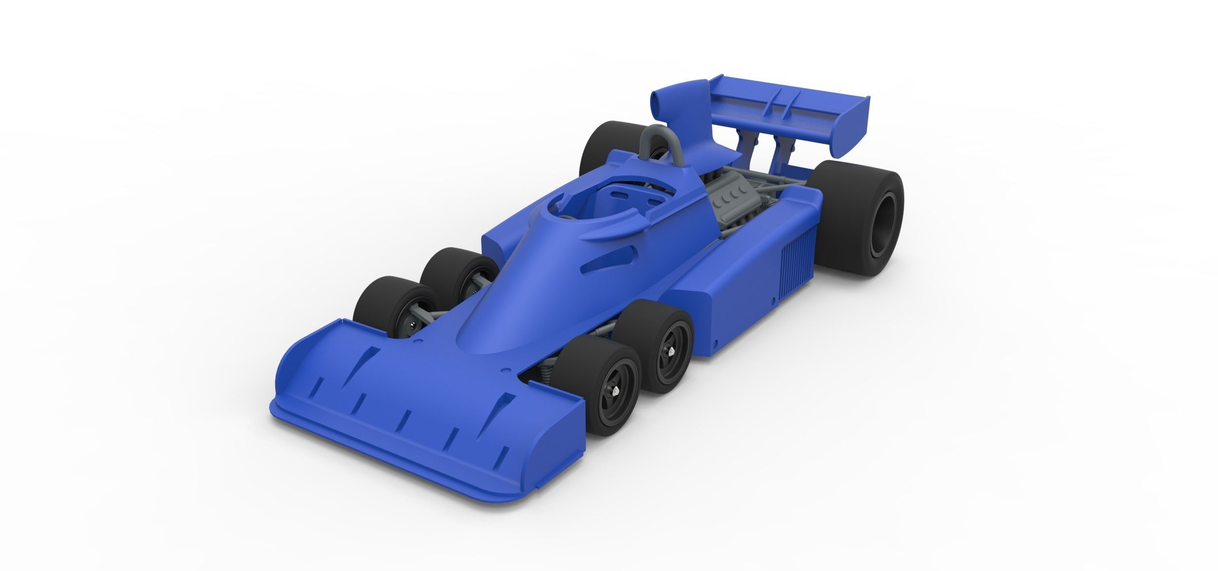 Diecast model Tyrrell P34 Formula 1 Scale 1 to 24 3D model 3D printable ...