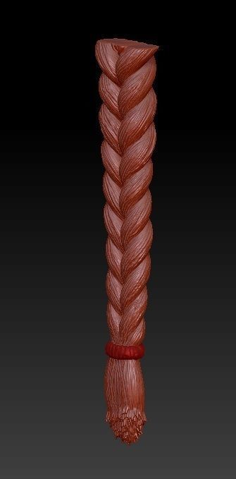 braid free 3D model | CGTrader