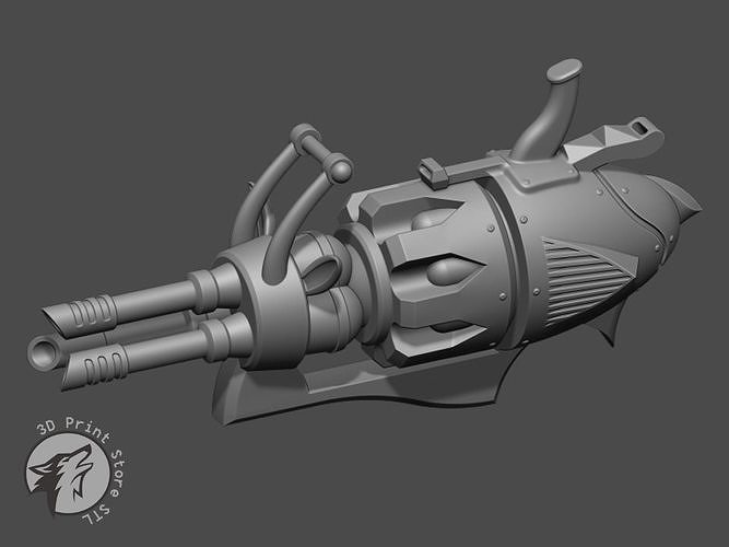 Jinx Minigun LOL league of legends - Fan Art 3D model 3D printable ...