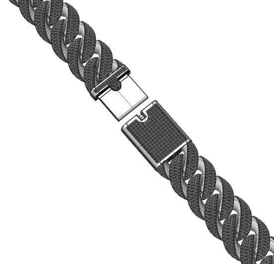 chain necklace bracelet just STL 3D model | CGTrader