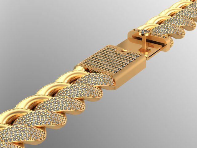 chain necklace bracelet just STL 3D model | CGTrader