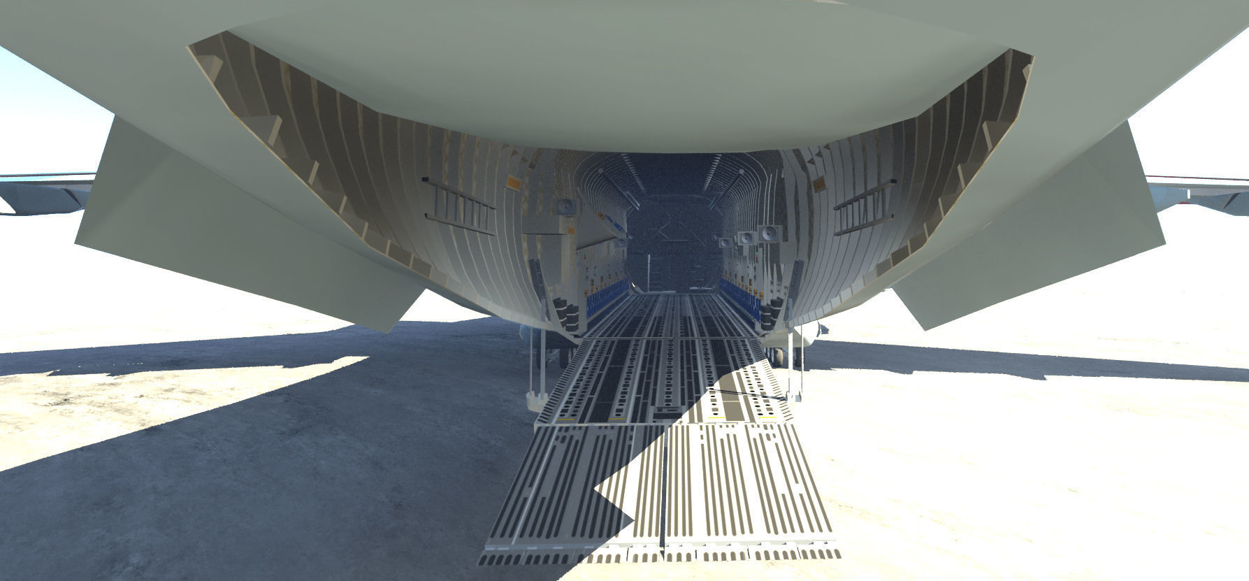 JASDF Kawasaki C-2 Cargo Plane revised edition 3D model | CGTrader