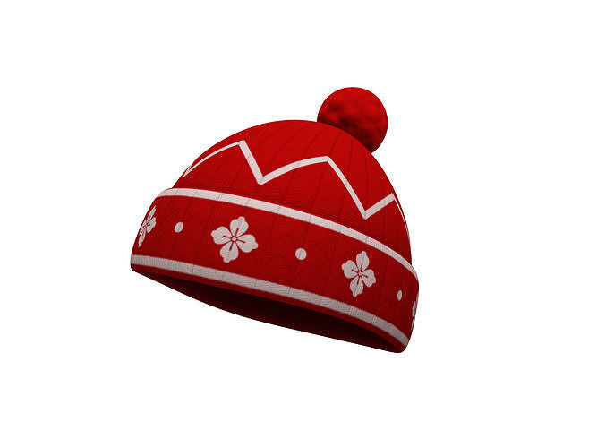 Knitted Hat 3D model | CGTrader