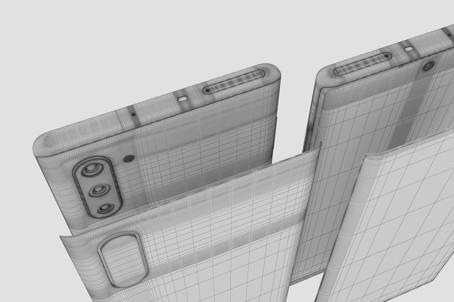 Samsung Galaxy Note 10 and Note 10 Plus 3D model | CGTrader