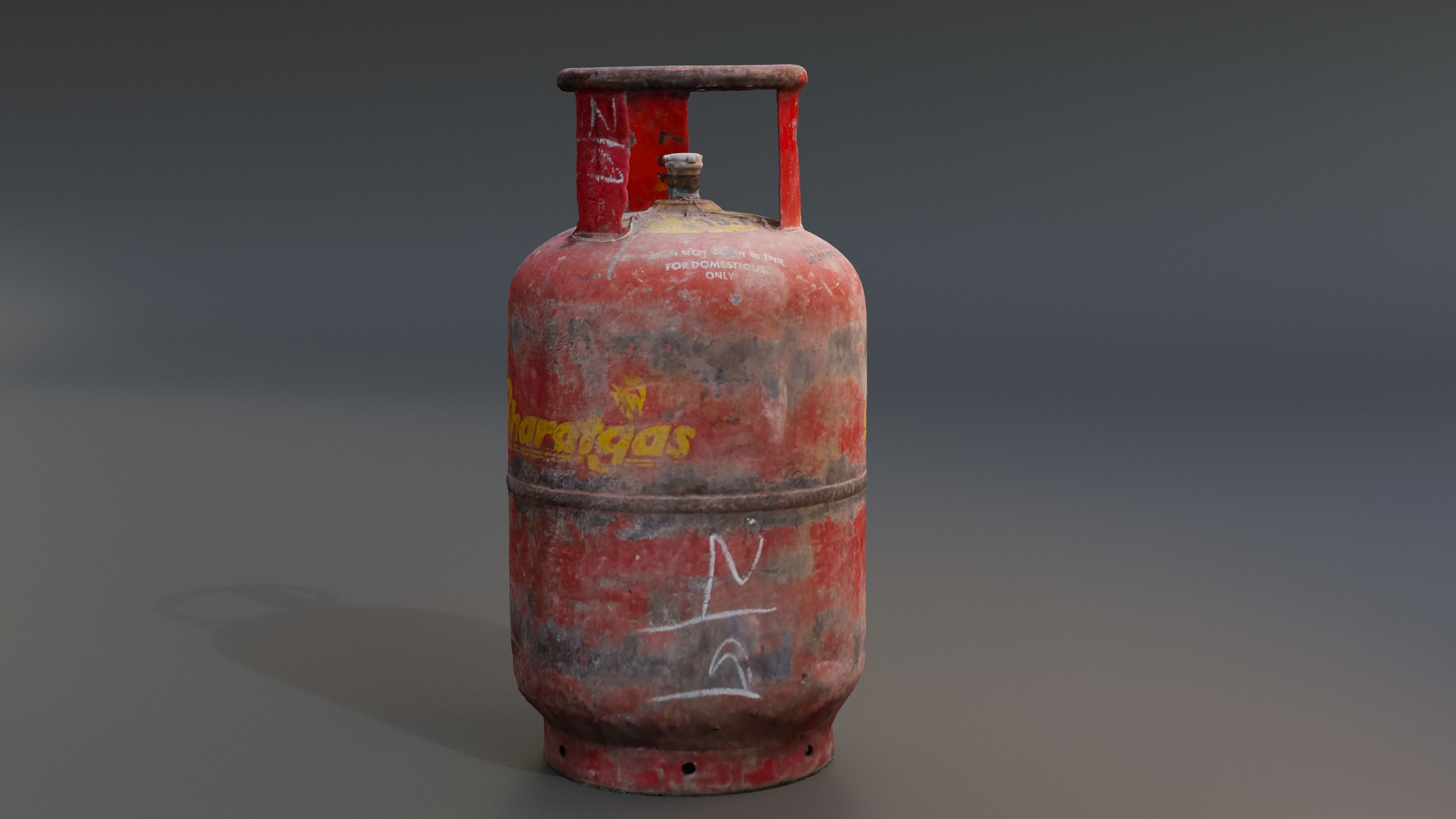 3d photogrammetry Gas Cylinder 3D model | CGTrader
