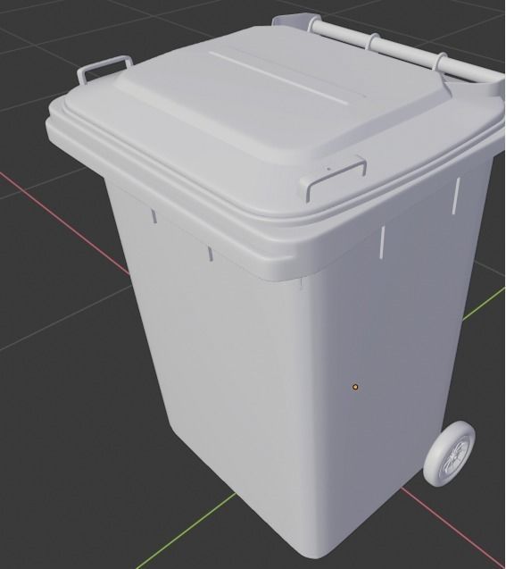 dustbin free 3D model | CGTrader