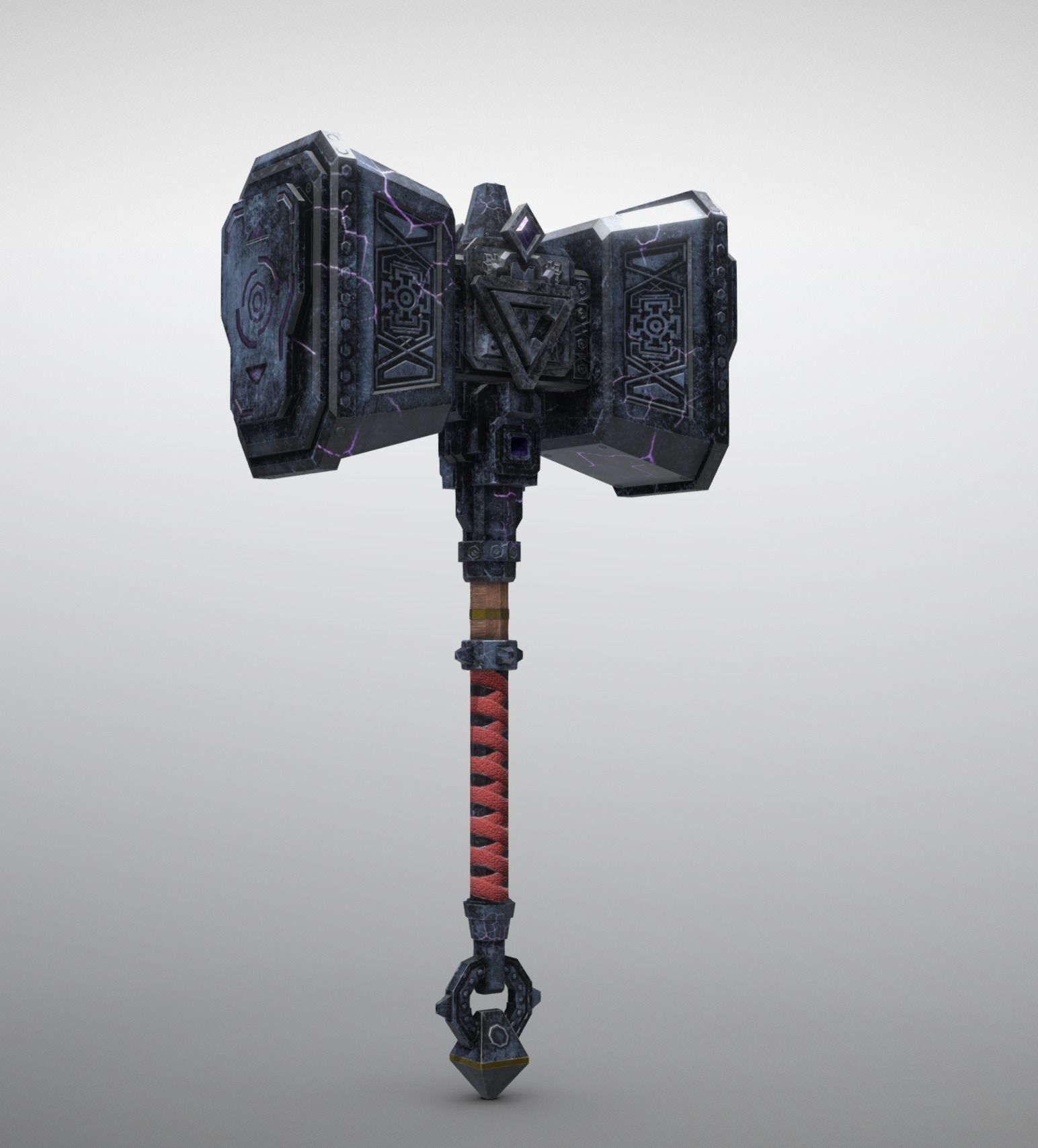 Texture Thunder Hammer VR / AR / low-poly | CGTrader