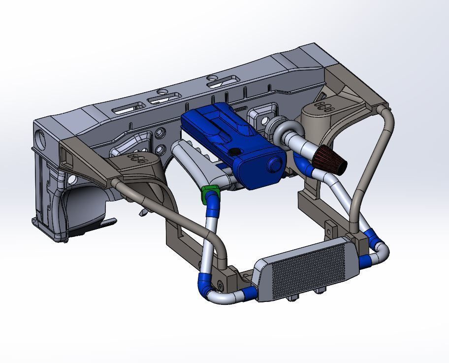 MST FXX Strut Suspension 3D model 3D printable | CGTrader