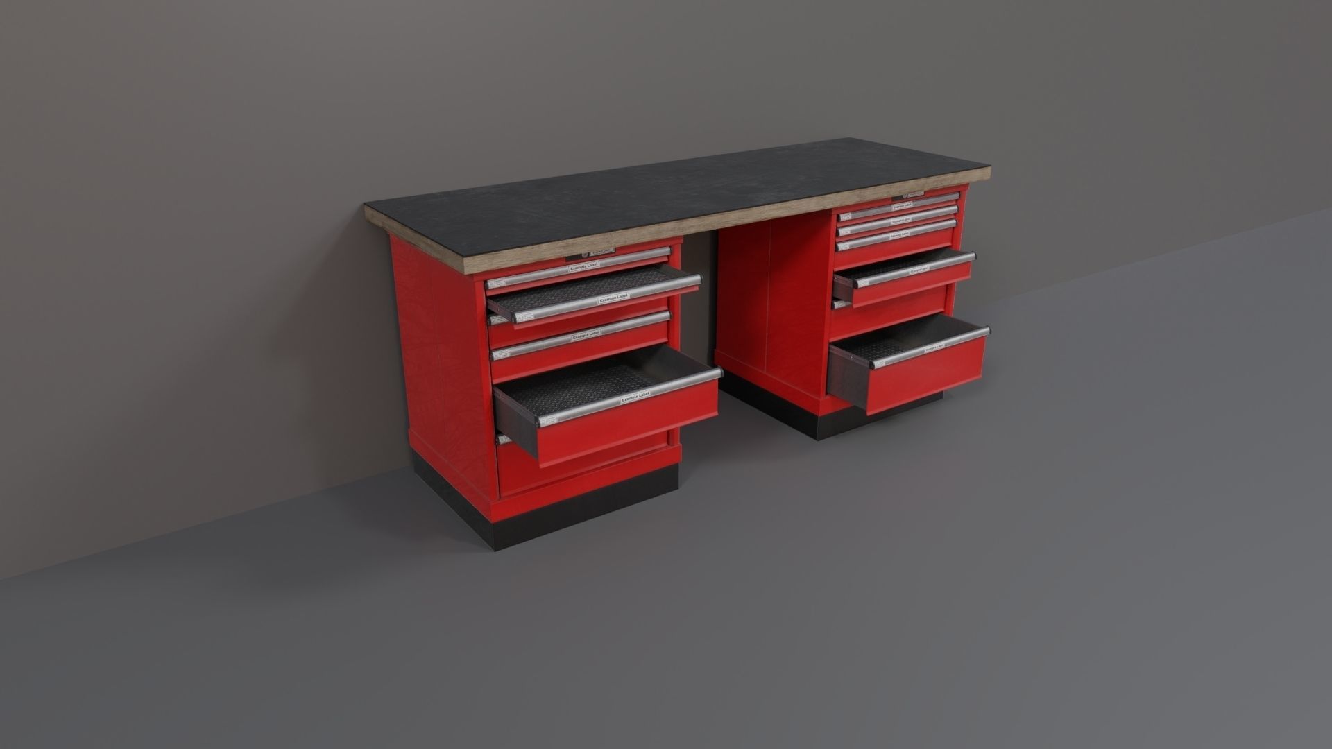 3D model Industrial Workshop Workbench 1 PBR VR / AR / low-poly | CGTrader