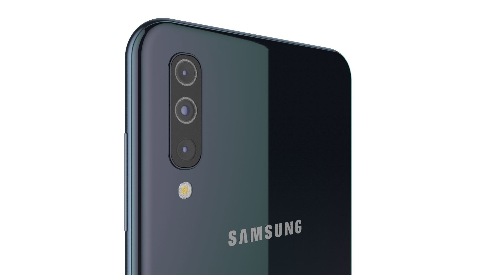 Samsung Galaxy A70 Black 3D model | CGTrader