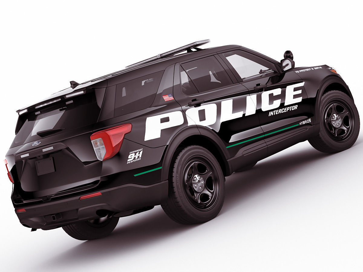 Explorer 2020 Police Interceptor 3D model | CGTrader