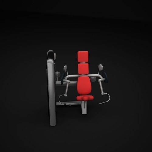 Arm Extension Machine 3D model | CGTrader