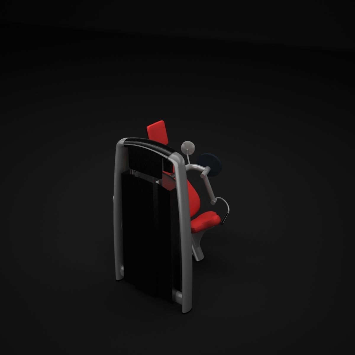 Arm Extension Machine 3D model | CGTrader