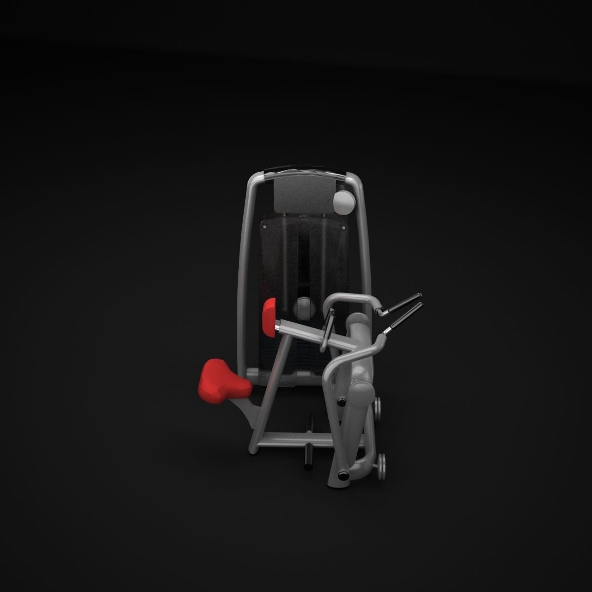 Low Row Machine 3D model | CGTrader