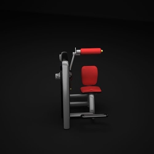 Lower Back Machine 3D model | CGTrader