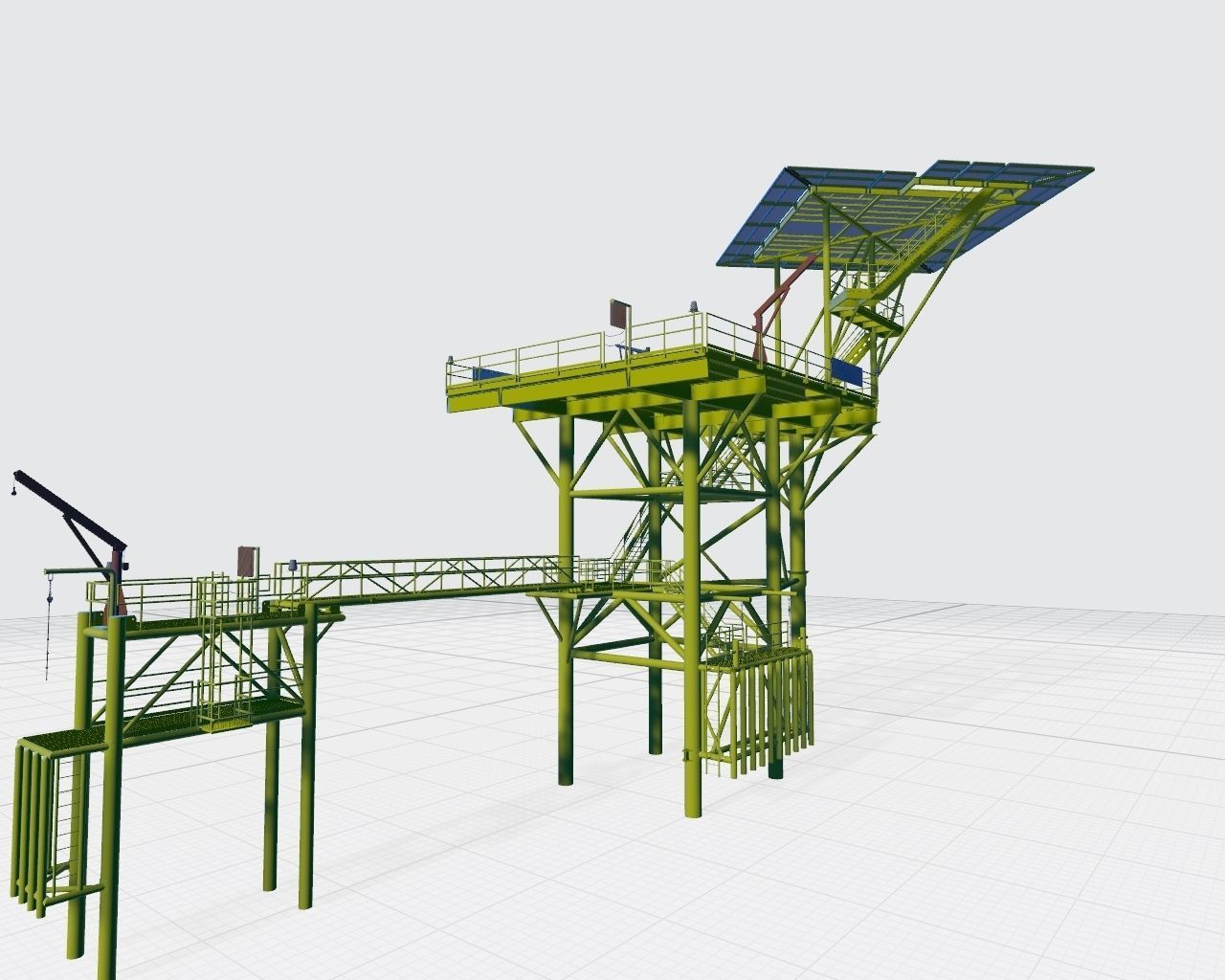 Platform pack 3d model 3D model | CGTrader