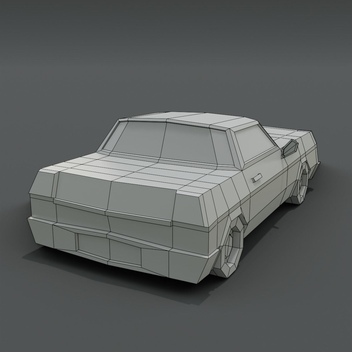 3D model Low Poly Cartoon Cars Pack VR / AR / low-poly | CGTrader