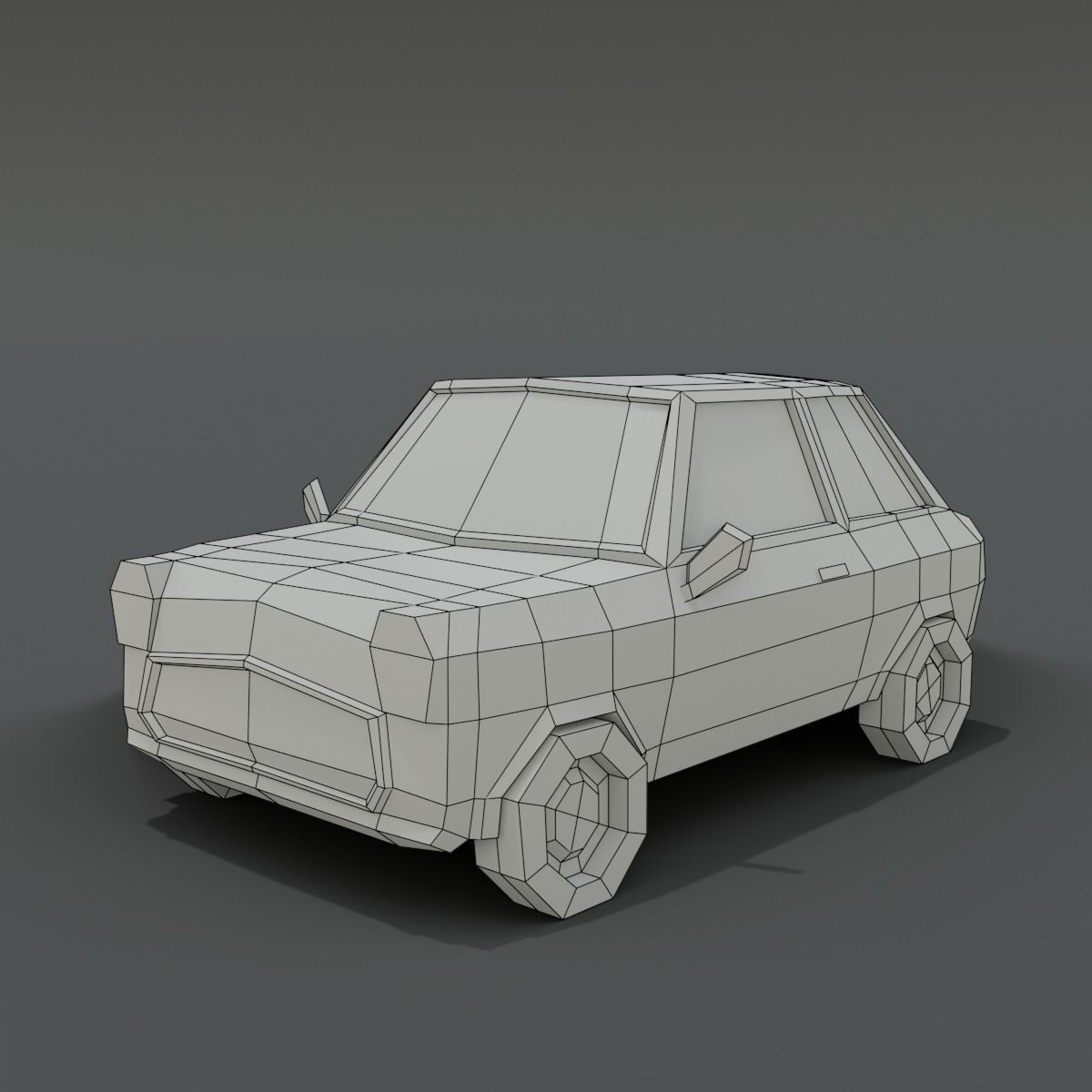 3D model Low Poly Cartoon Cars Pack VR / AR / low-poly | CGTrader