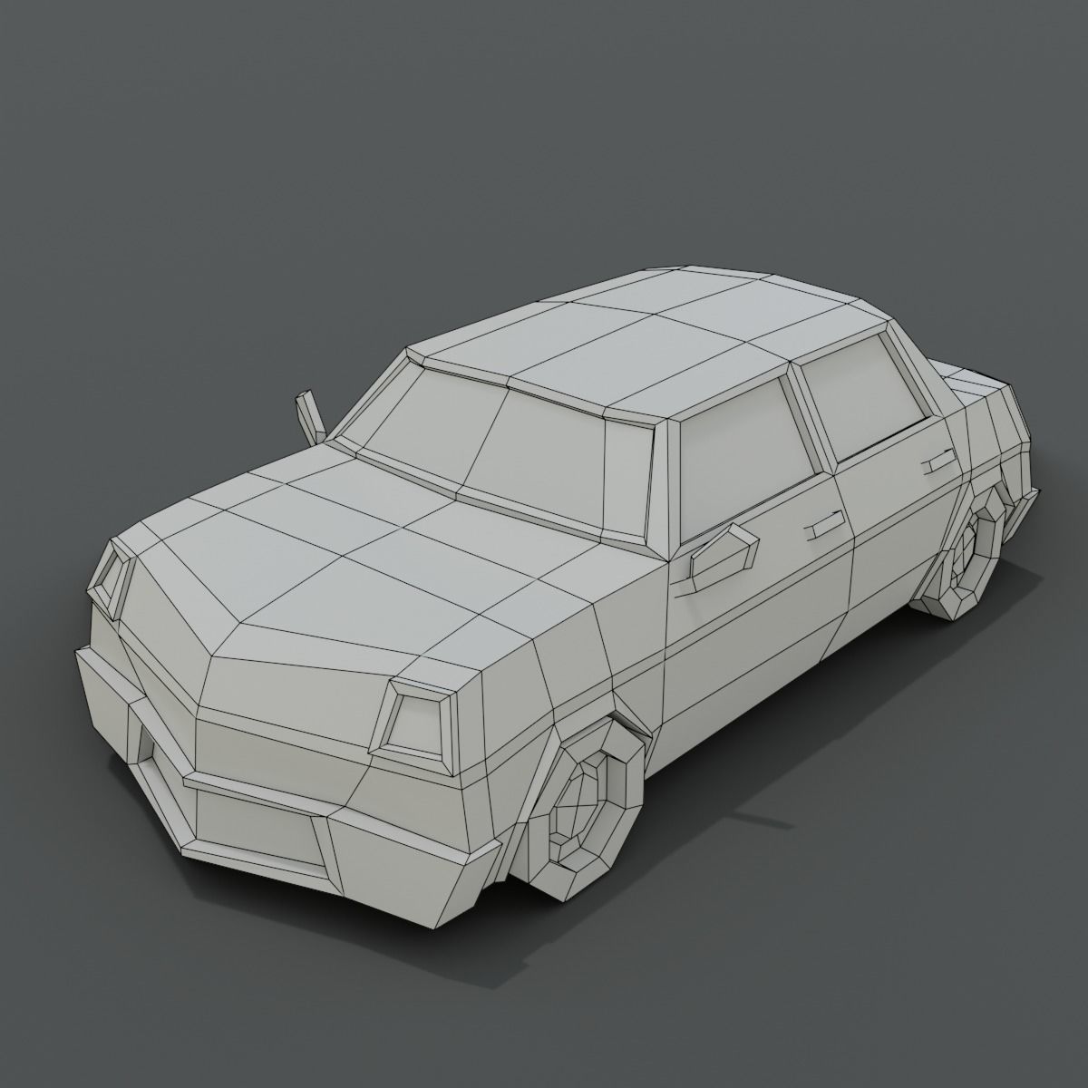 3D model Low Poly Cartoon Cars Pack VR / AR / low-poly | CGTrader