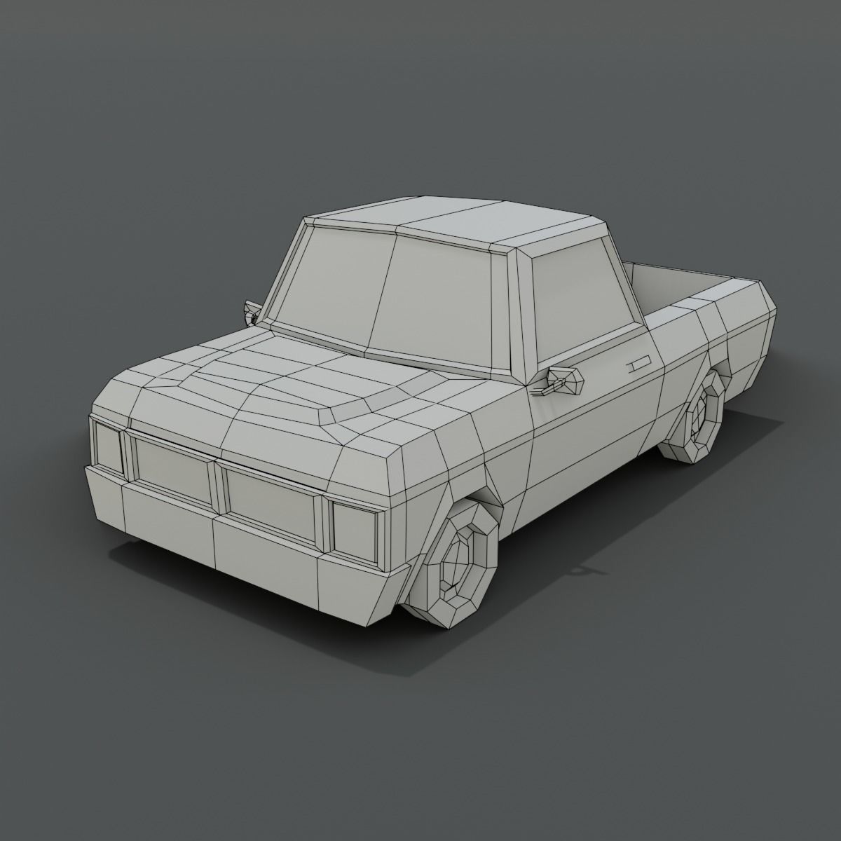3D model Low Poly Cartoon Cars Pack VR / AR / low-poly | CGTrader