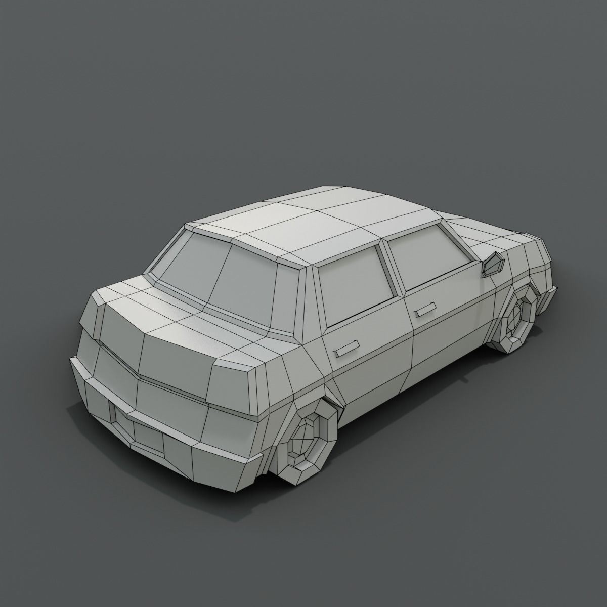 3D model Low Poly Cartoon Cars Pack VR / AR / low-poly | CGTrader