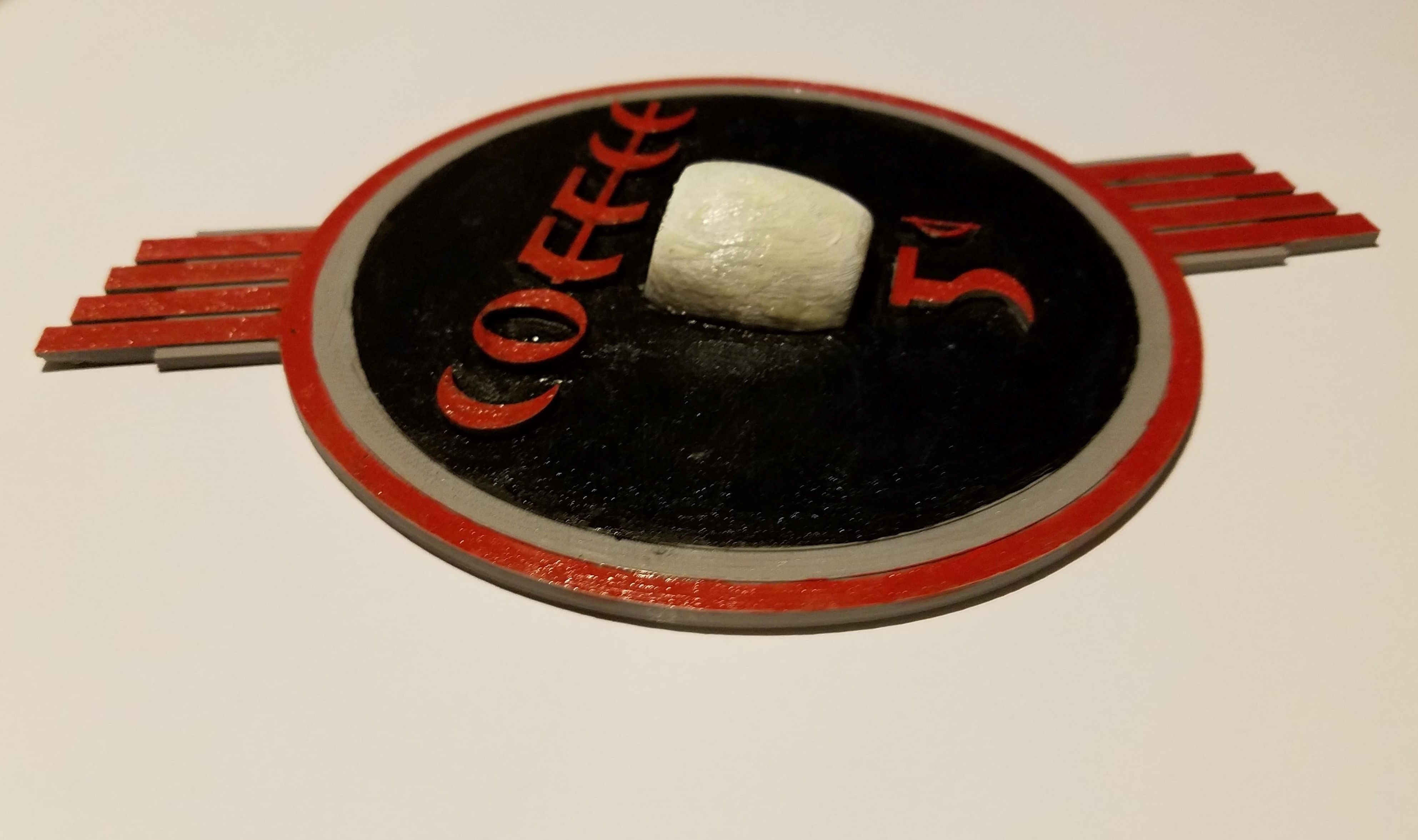 5 cents Coffee Sign 3D model | CGTrader