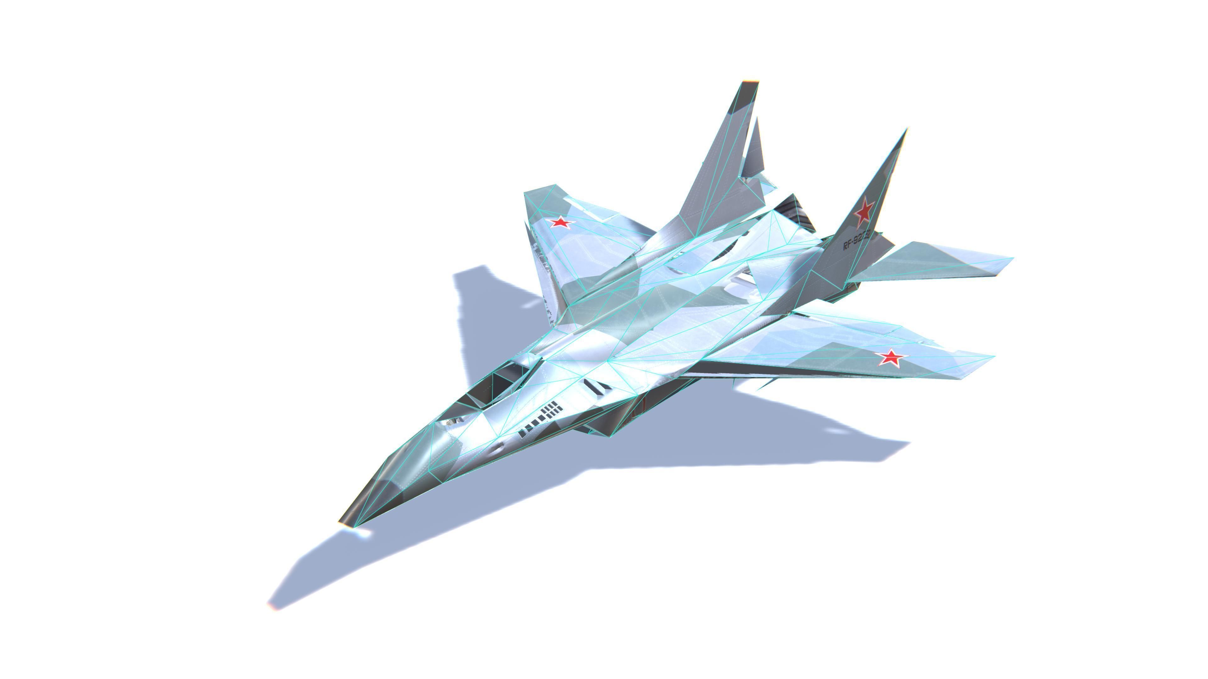 3D model MIG-29 Fulcrum Jet Fighter Aircraft VR / AR / low-poly | CGTrader
