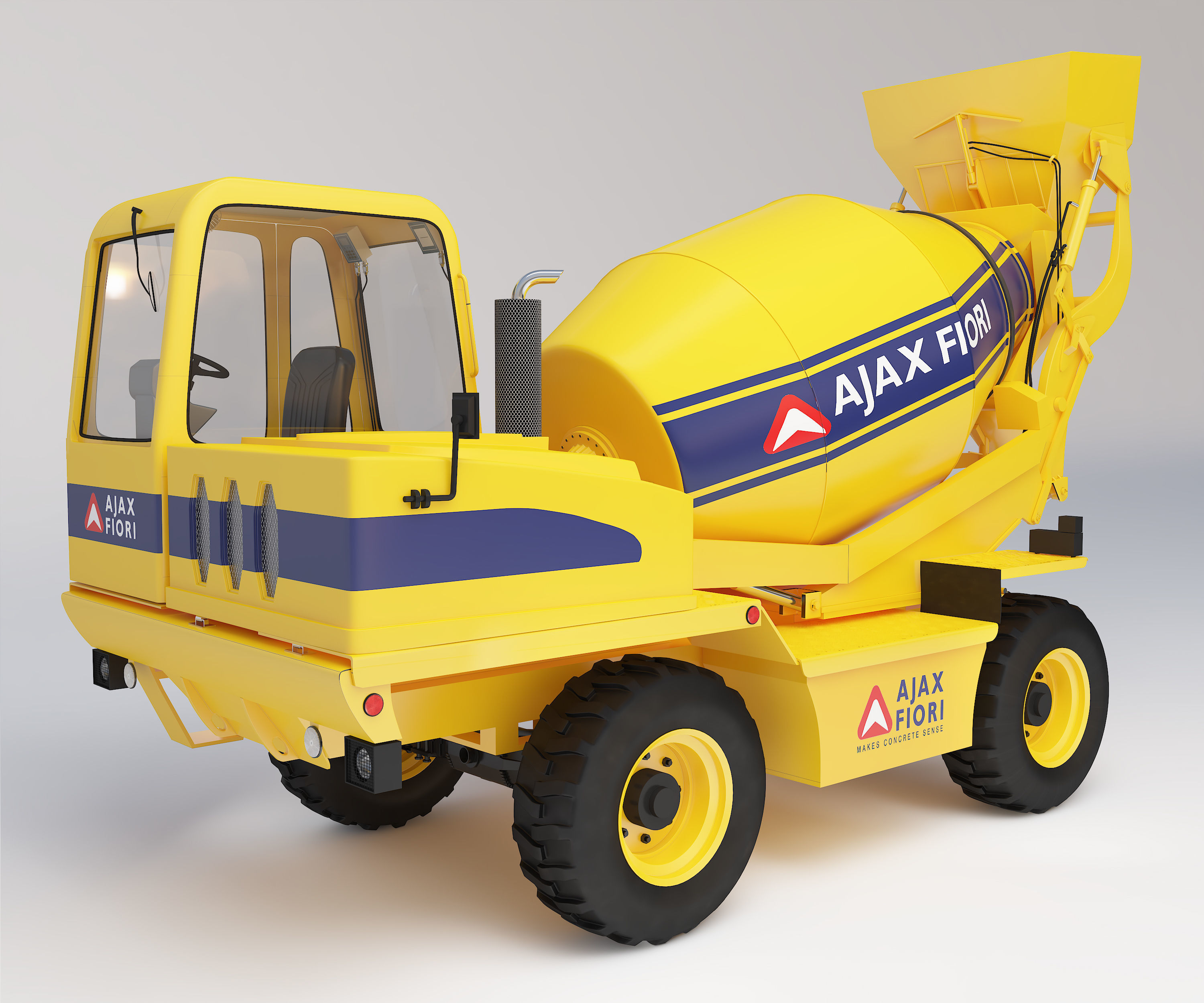 Mixer Truck 3D model | CGTrader