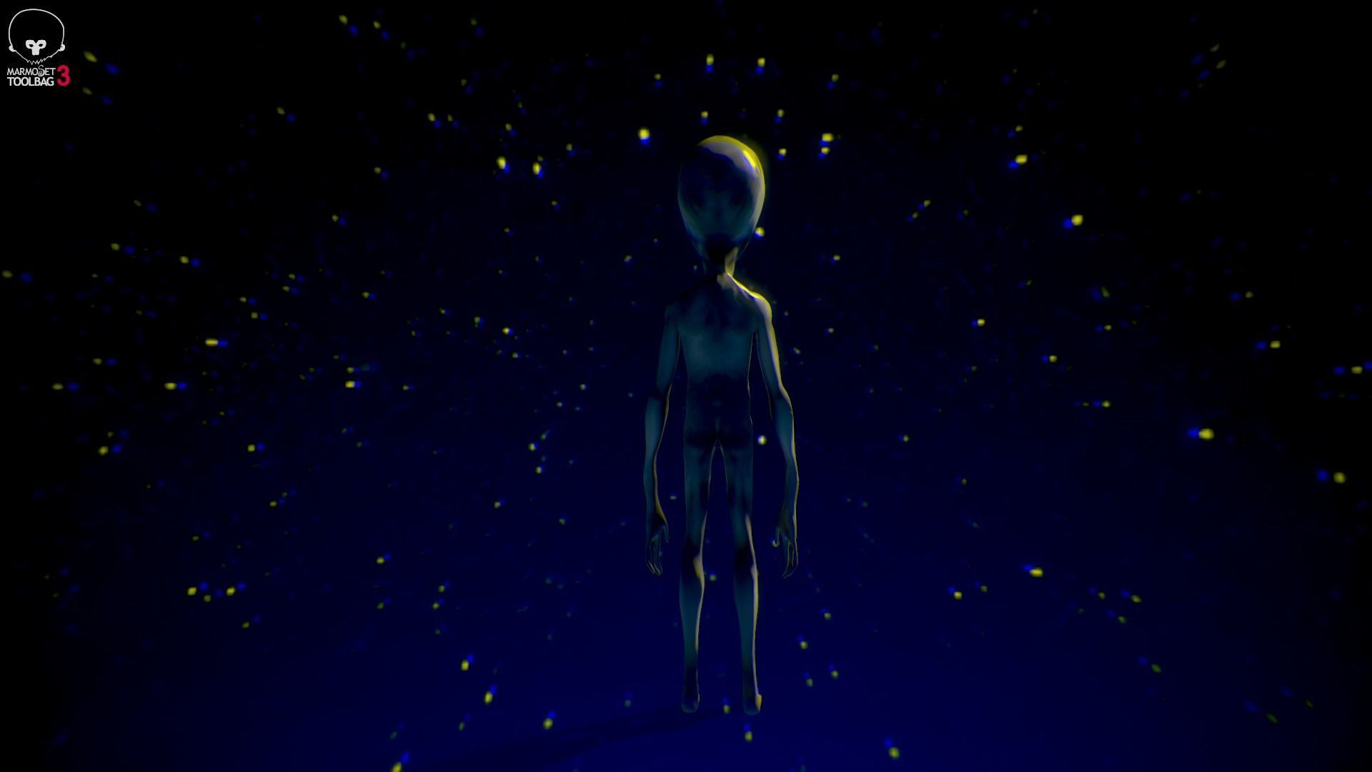 Grey Alien - Movie Communion 1989 - Zbrush Model 3D model | CGTrader