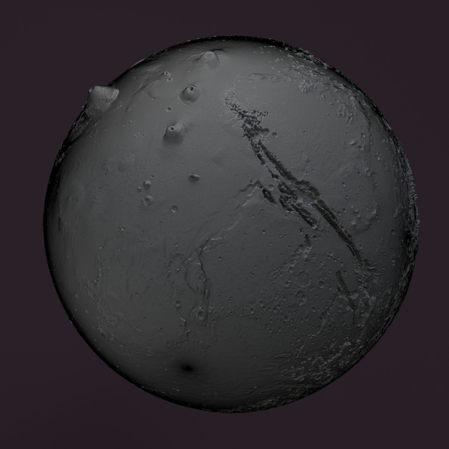 Mars High Poly 3D model | CGTrader