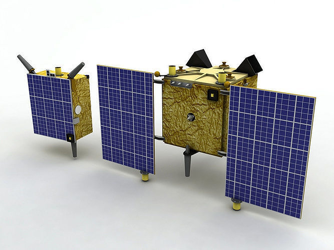 3D model Satellites Mango and Tango VR / AR / low-poly | CGTrader