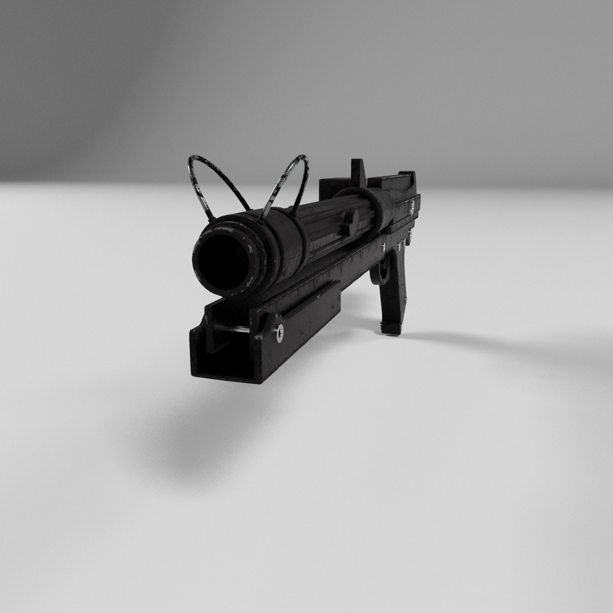 Clone Trooper Gun 3D model | CGTrader