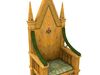 3D model Hogwarts Dumbledores chair - 3d Sculpture Harry Potter VR / AR ...