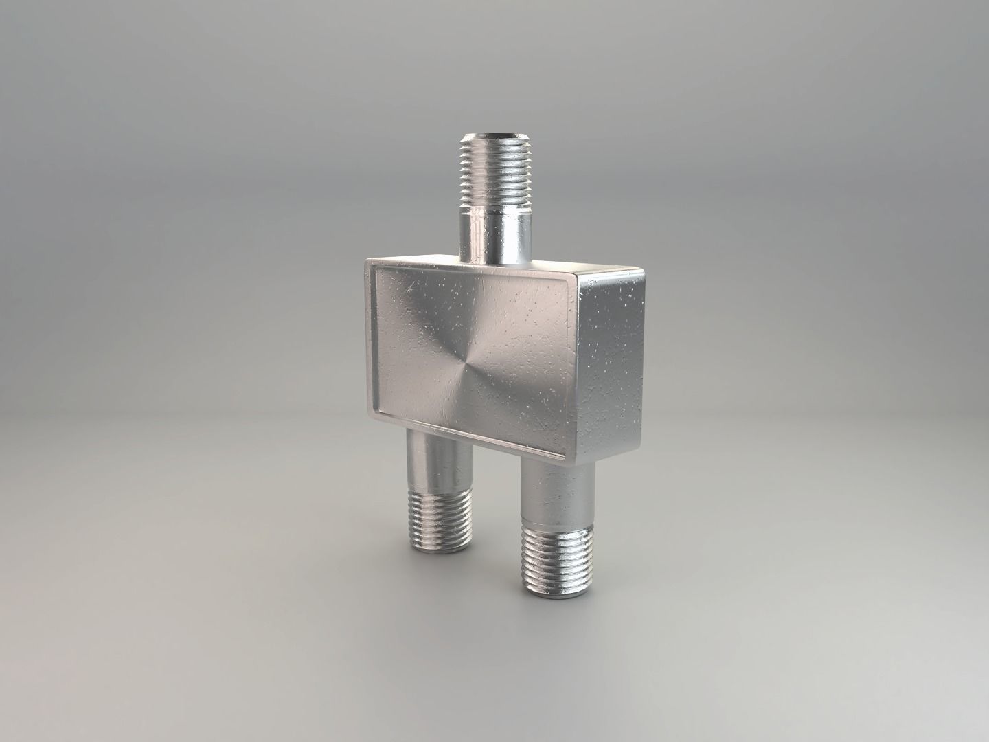 antenna splitter 3D model | CGTrader