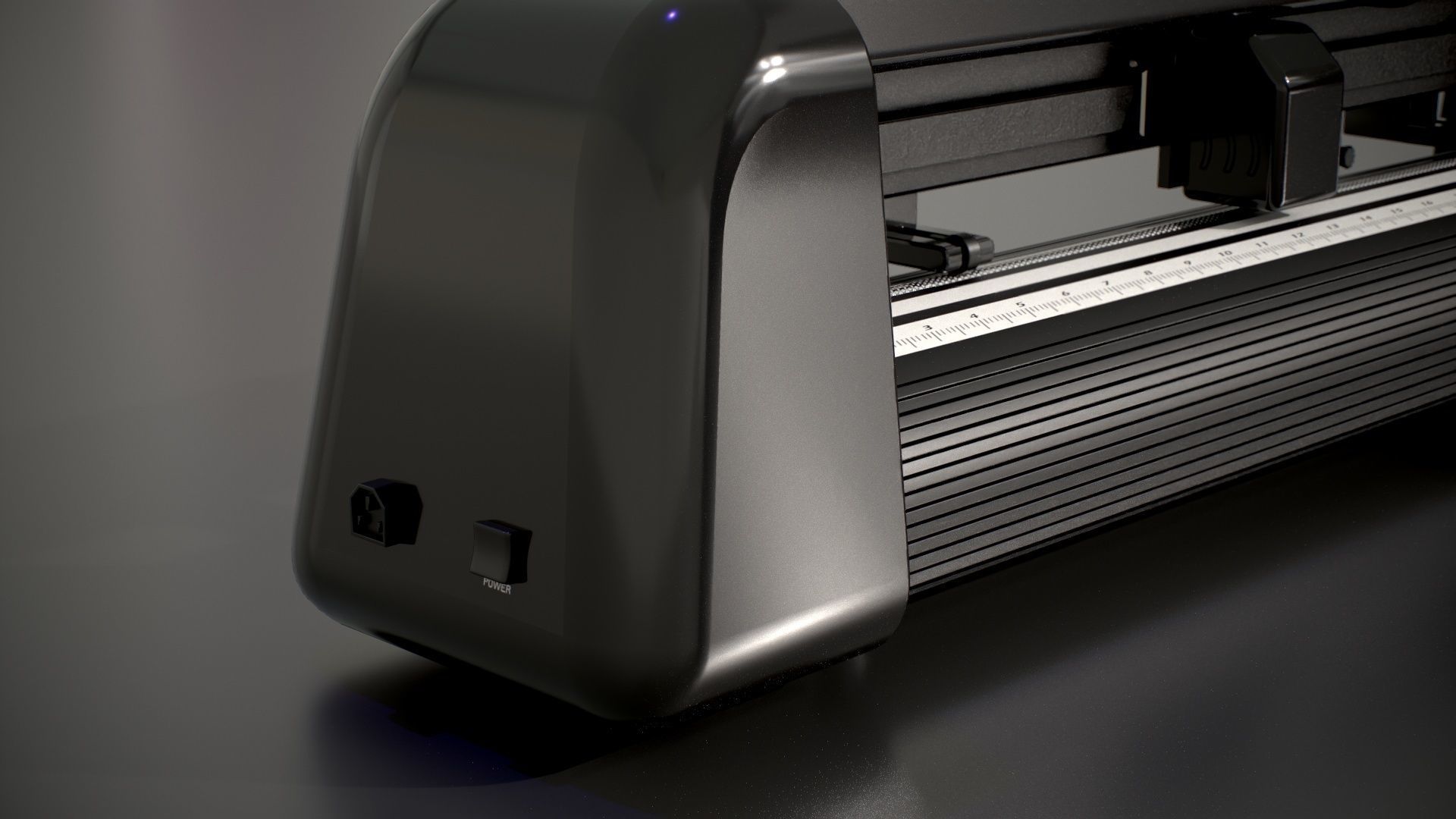 3D model Cutting Plotter Machine VR / AR / low-poly | CGTrader