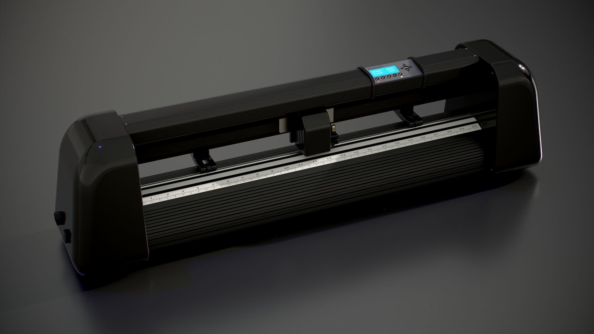 3D model Cutting Plotter Machine VR / AR / low-poly | CGTrader