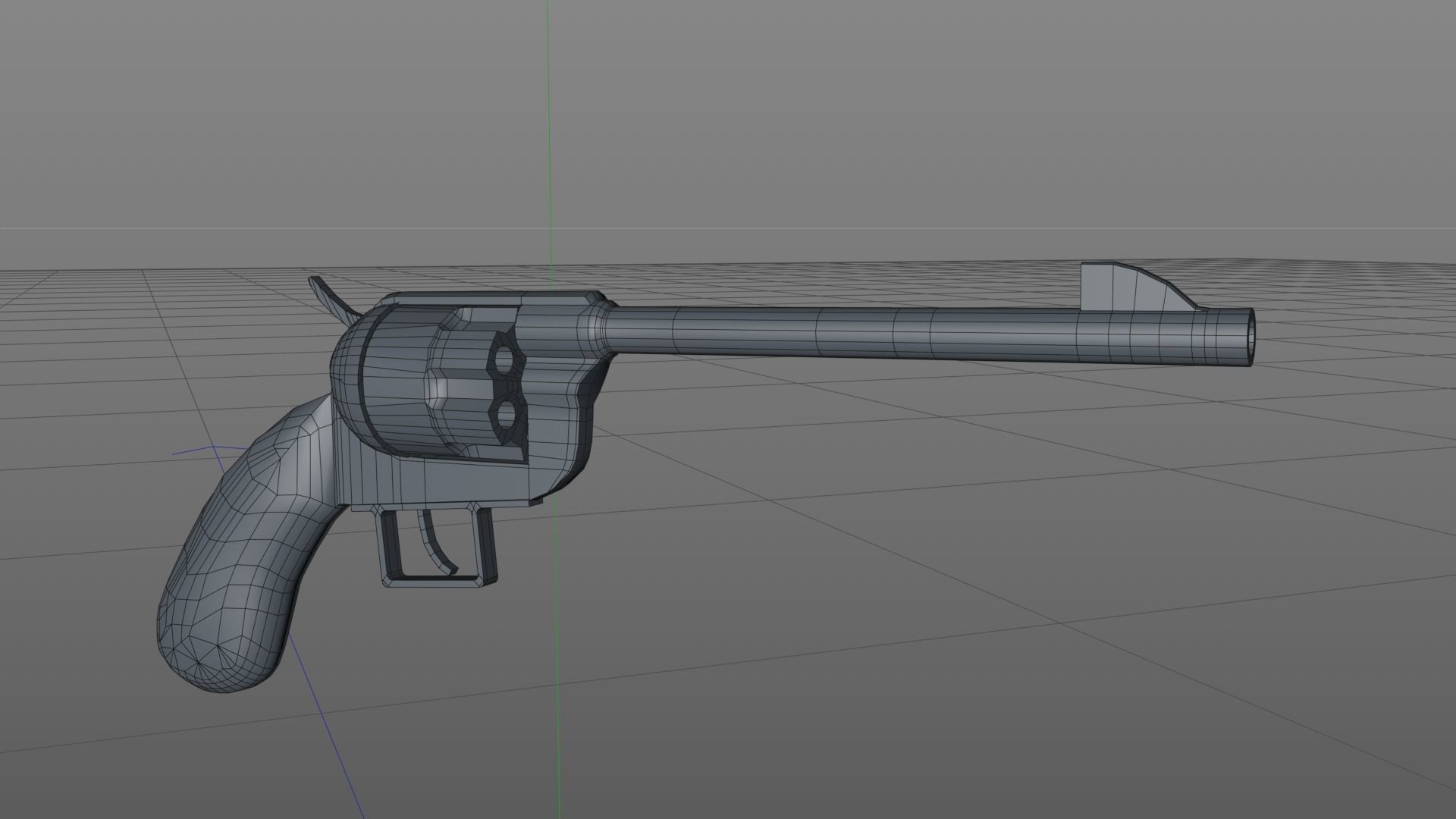 3D model Revolver VR / AR / low-poly | CGTrader